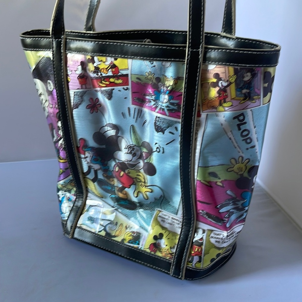Vintage Y2k Plastic Mickey Mouse Comic Strip Bucket P… - Gem